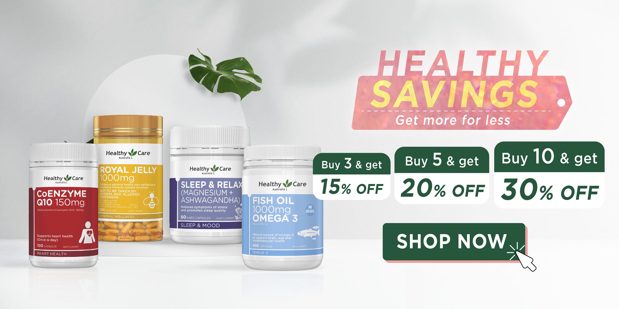 Vitamins & Supplements Store Online | Healthy Care